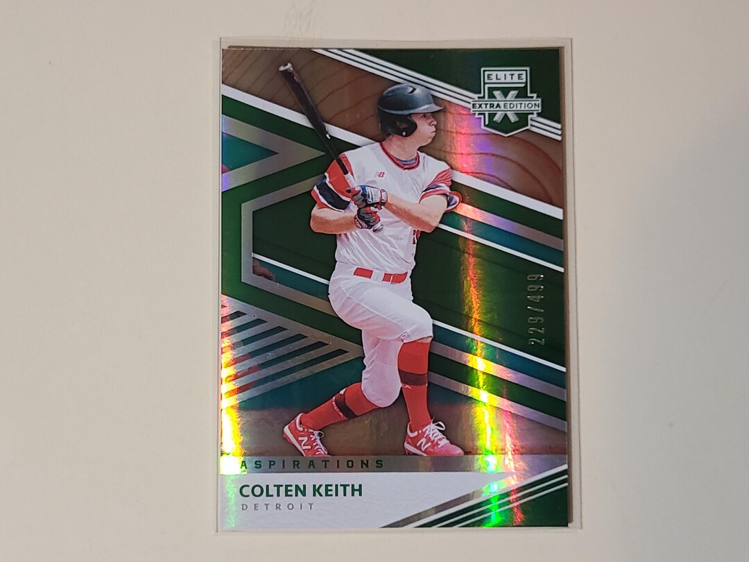 Colten Colt Keith 2020 Elite Extra Edition Aspirations Rookie Baseball ...