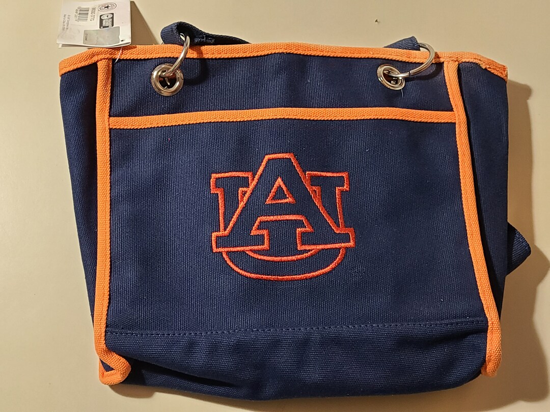 Collegiate Collection: Auburn University 10 Inch Small Tote Bag Purse ...