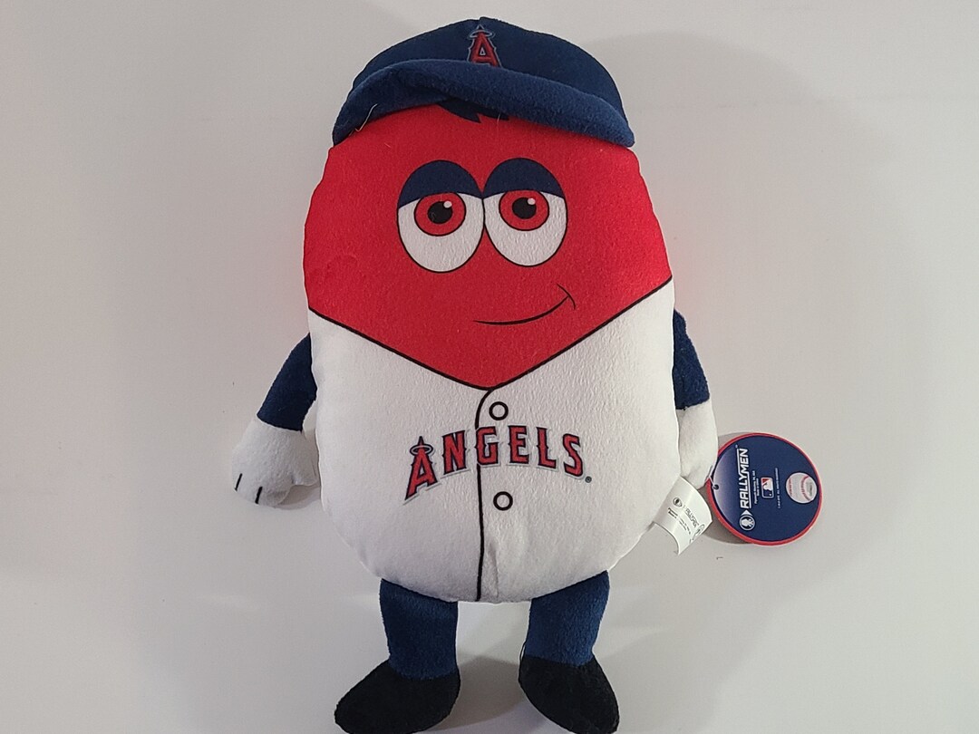 12 Inch Plush MLB Los Angeles Angels Doll, Made by Rally Men, Good ...