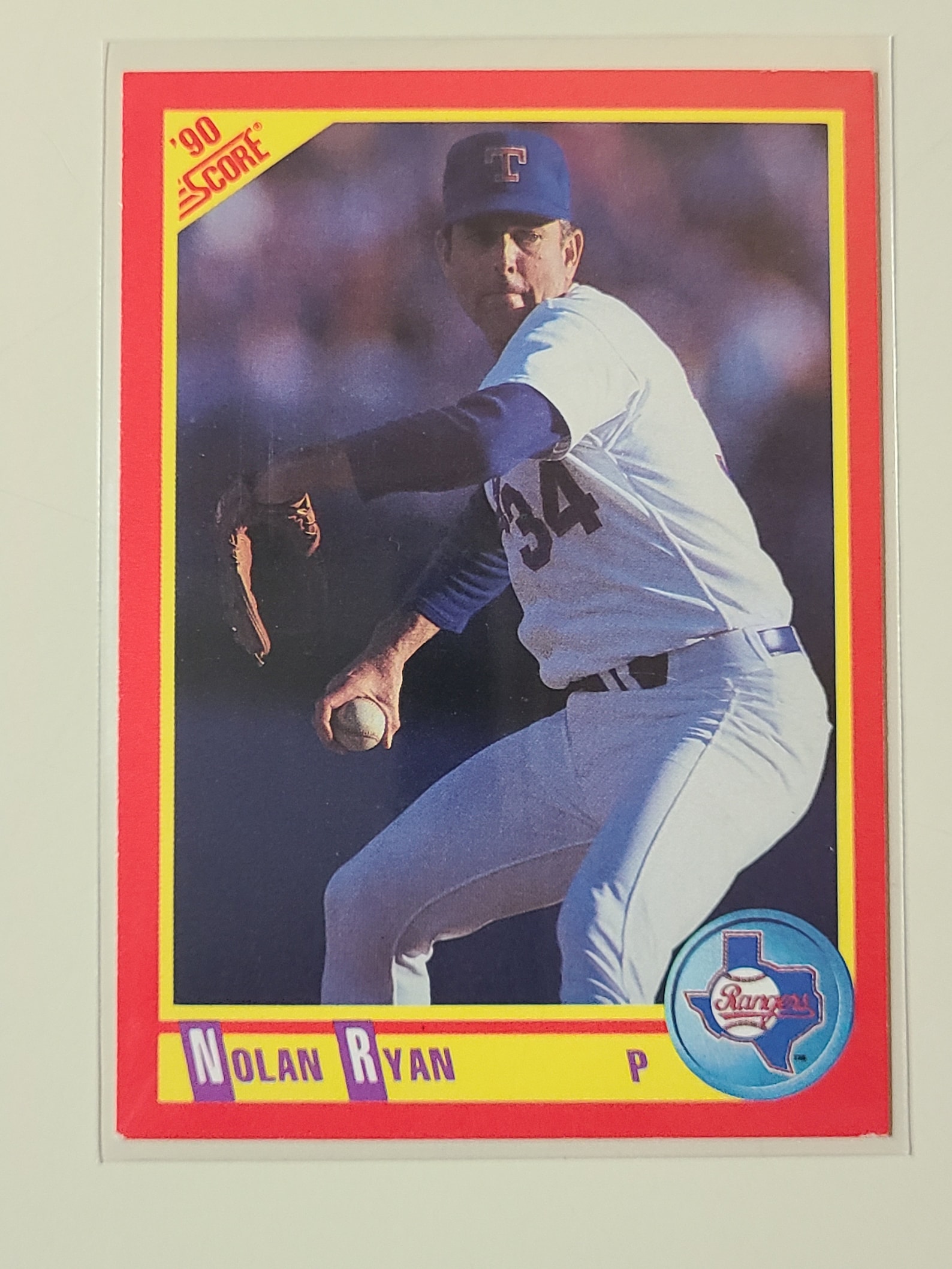 1990 Score Nolan Ryan Baseball Card | Etsy