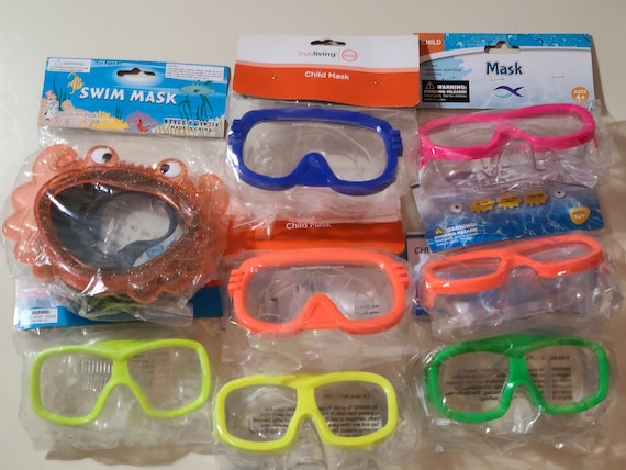 Kids Swim Mask for Ages 4 Brand New Sealed Etsy Ireland