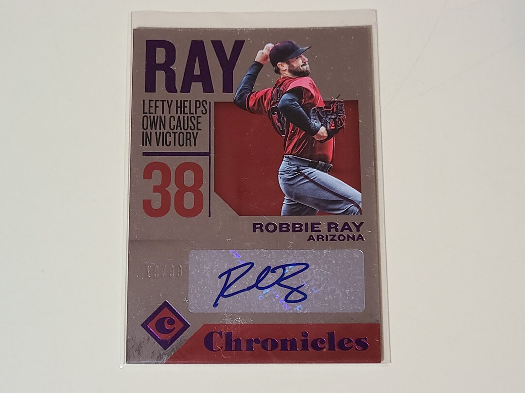 2018 Chronicles Robbie Ray Autograph Baseball Card 19/99 - Etsy