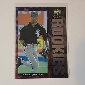 Michael Jordan White Sox Cards - Etsy