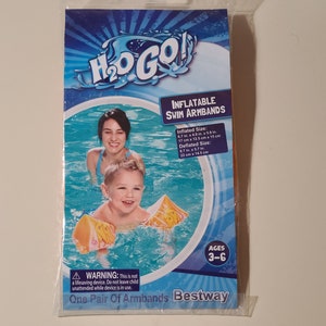 Inflatable Arm Band Floats Brand New Sealed for Ages 3-6 Years Dolphin ...
