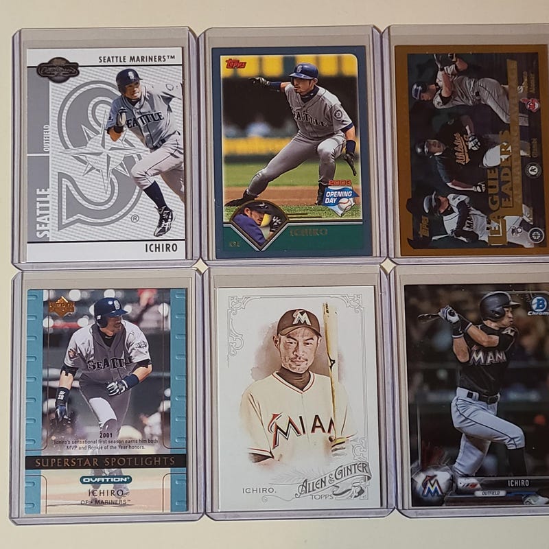 Vintage Mariners Ichiro - Etsy