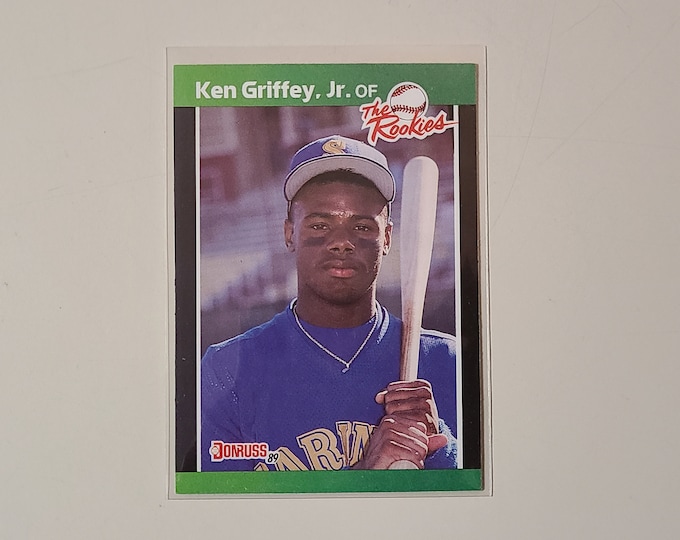 1989 Donruss Rookies Ken Griffey Jr. RC Rookie Baseball Card - Etsy