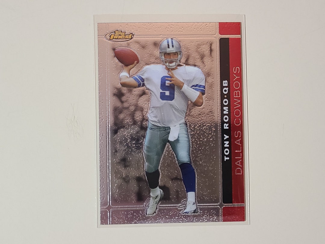Tony Romo 2007 Topps Finest Football Card - Etsy