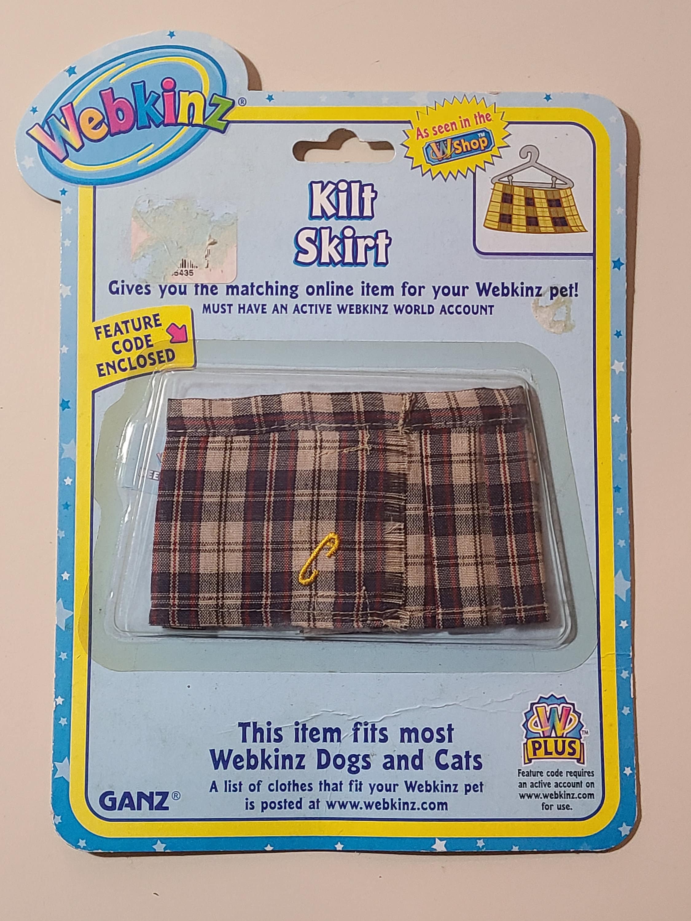 Pick a Webkinz Figure Kilt Skirt or Army Pants all Brand New | Etsy