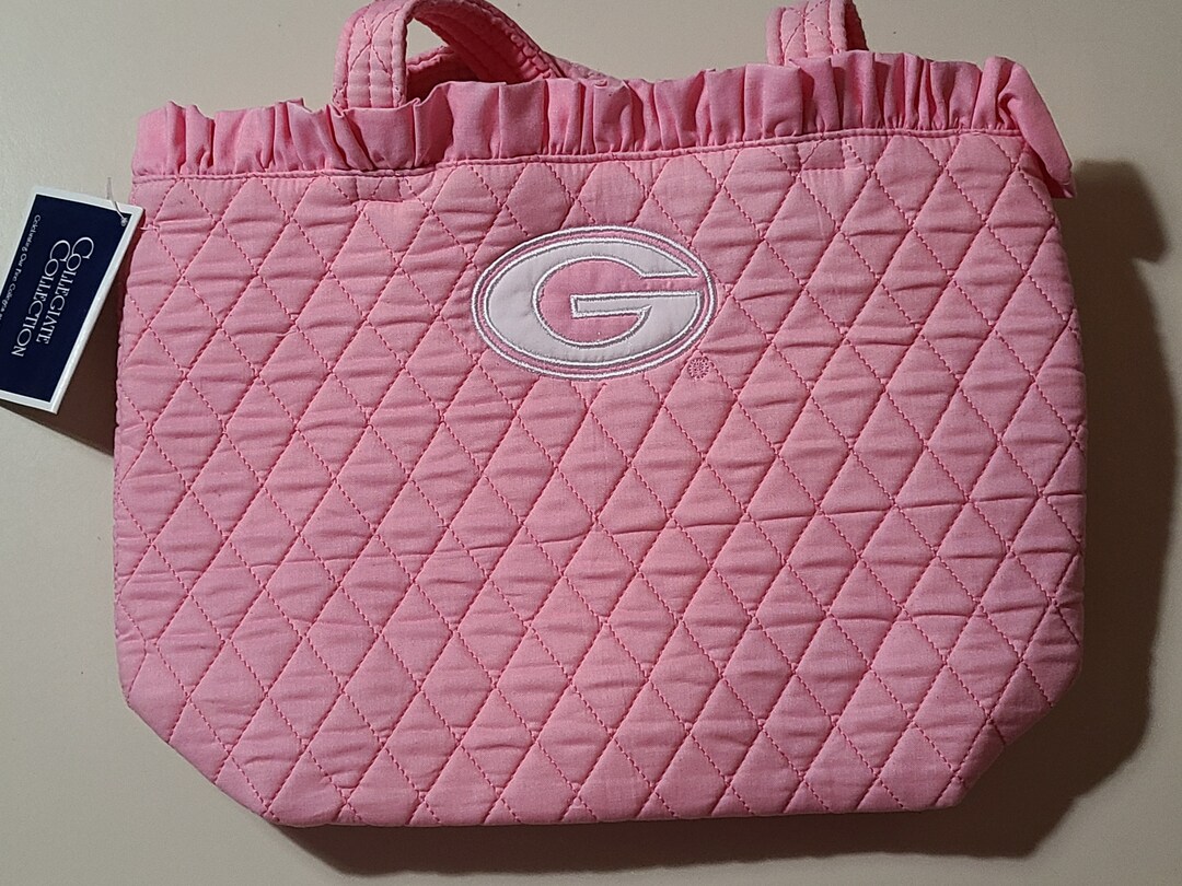 Collegiate Collection: Georgia Bulldogs (pink) 12 Inch Small Tote Bag ...