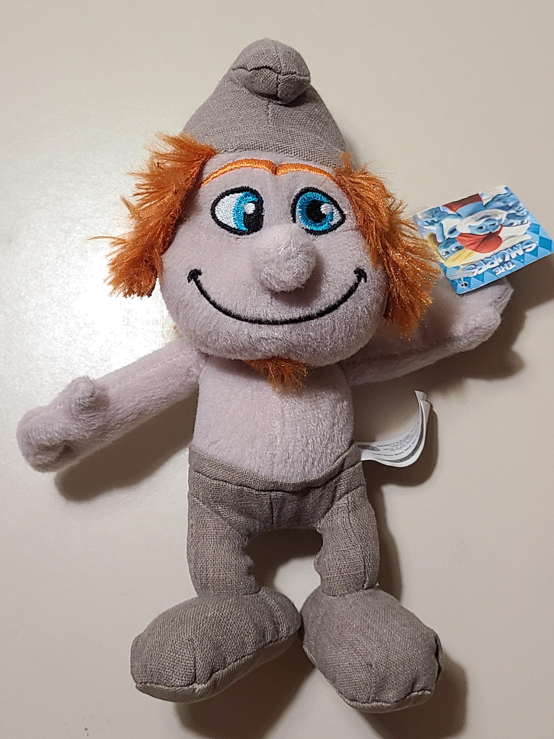 SMURFS HACKUS BAD GUY SMURF 14" Plush STUFFED ANIMAL Toy NEW W/ TAG ...