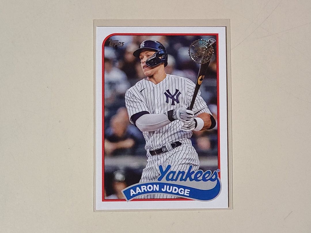 Aaron Judge 2024 Topps 35th Anniversary 1989 Insert Baseball Card - Etsy