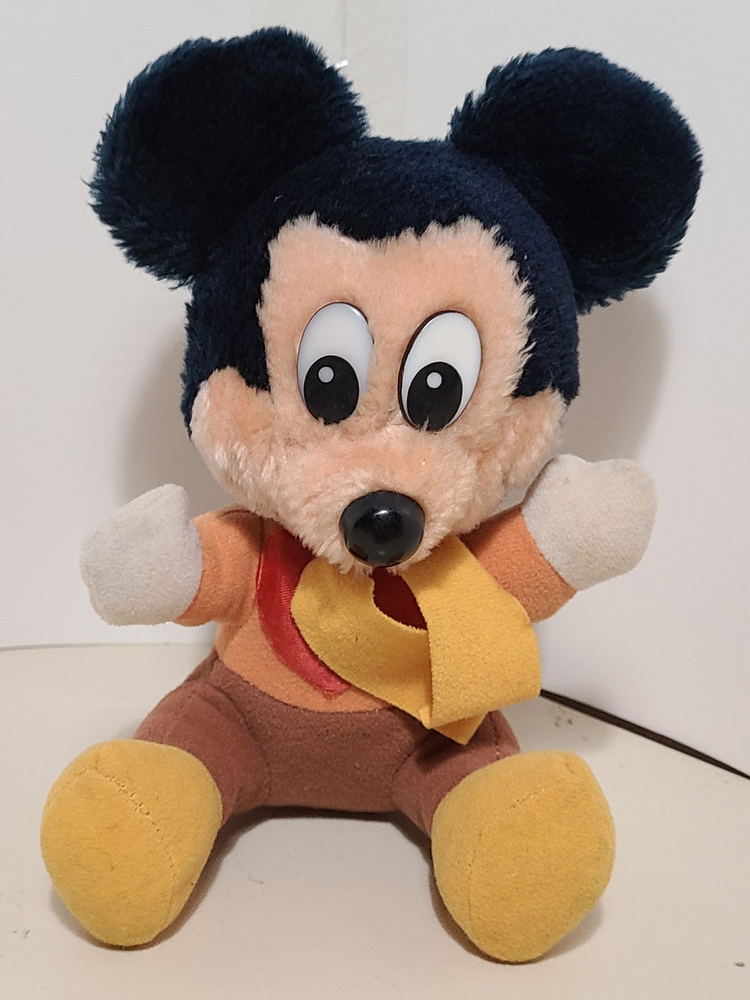 7 Inch Plush Stuffed Mickey Mouse Doll From Mickey's - Etsy