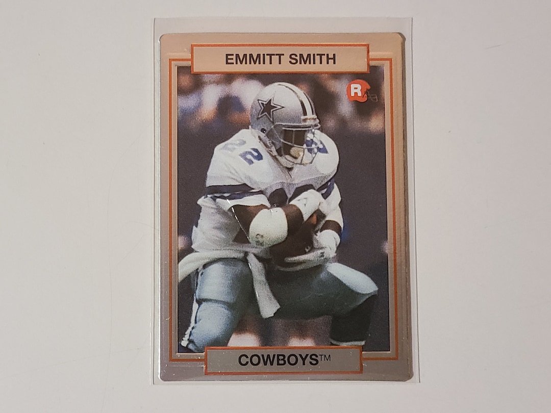 1990 Action Packed Emmitt Smith RC Rookie Football Card - Etsy