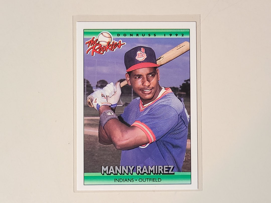 Manny Ramirez 1992 Donruss the Rookies RC Rookie Baseball Card - Etsy