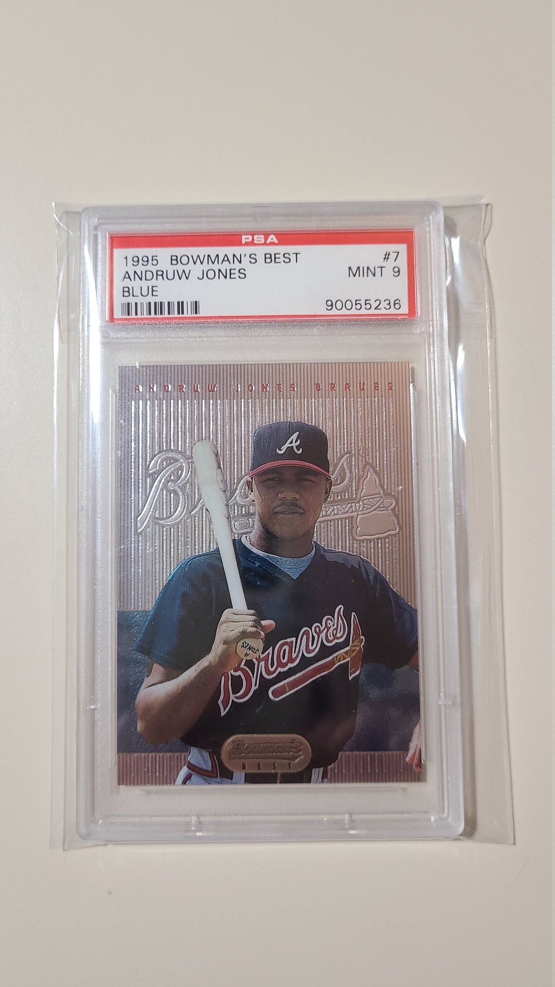 1995 Bowman's Best Andrew Andruw Jones RC Rookie Baseball | Etsy