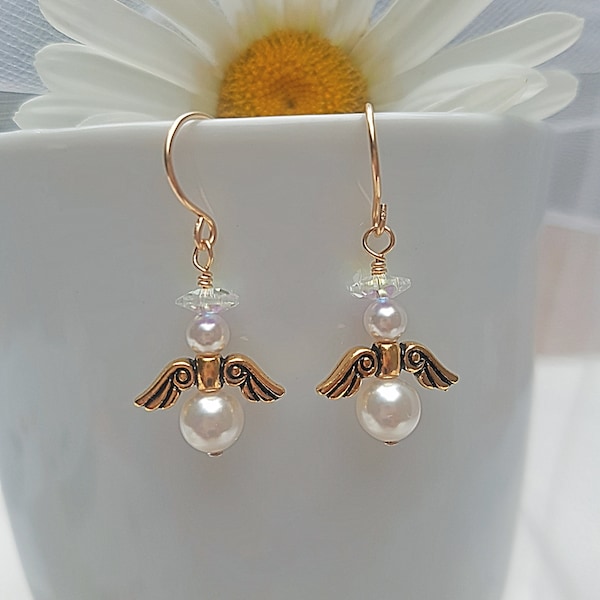 Angel Earrings - Etsy