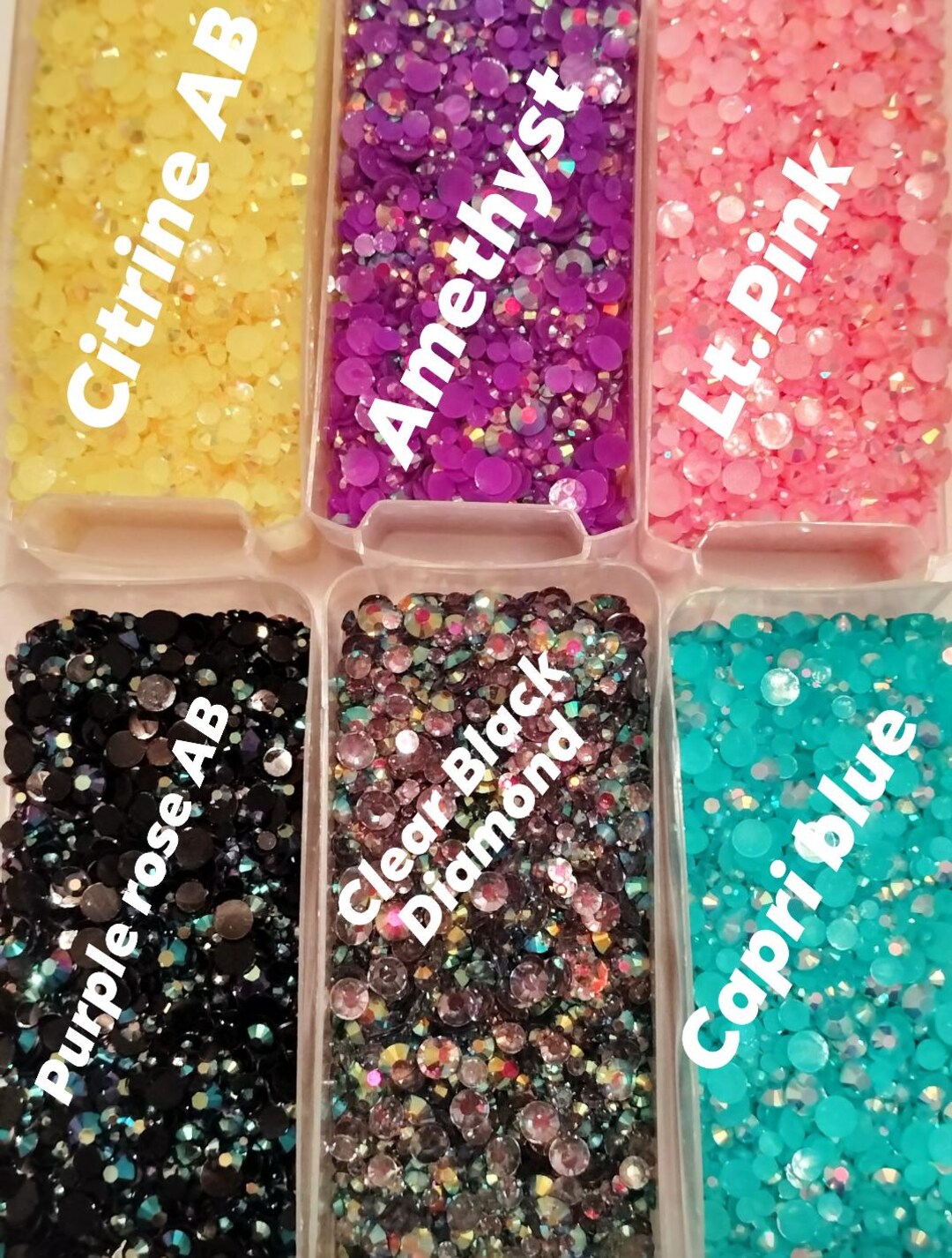 Random Rhinestone Packs - Etsy