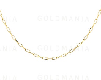 Rectangle Link Chain - Etsy