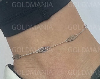 Gold Infinity Anklet - Etsy