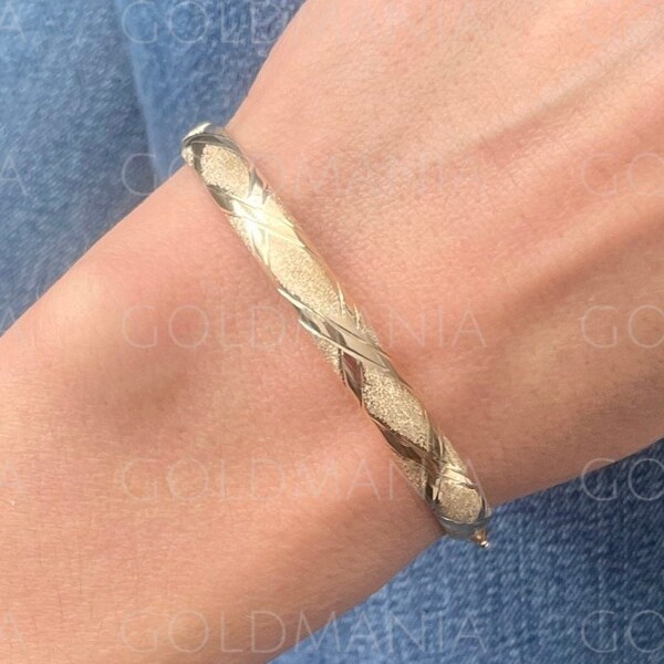 10k Gold Bracelet - Etsy