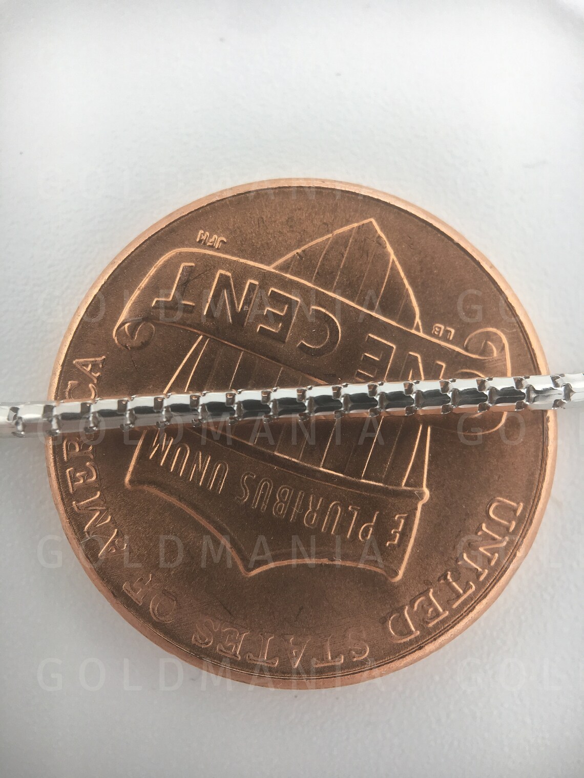 Solid 14K Gold Ice Box Chain Necklace 16 18 | Etsy