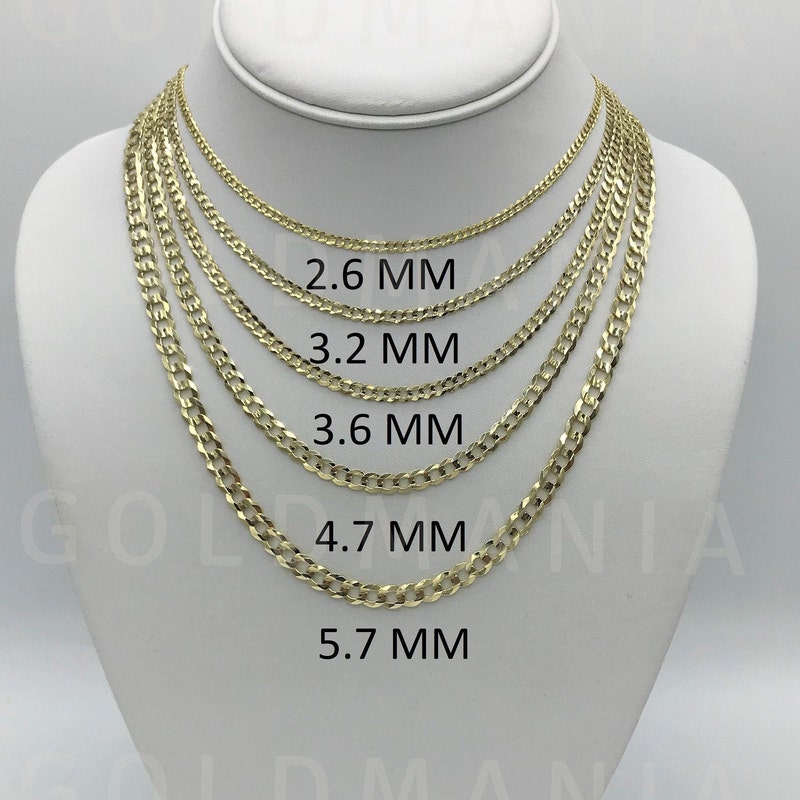 Flat Gold Necklace - Etsy