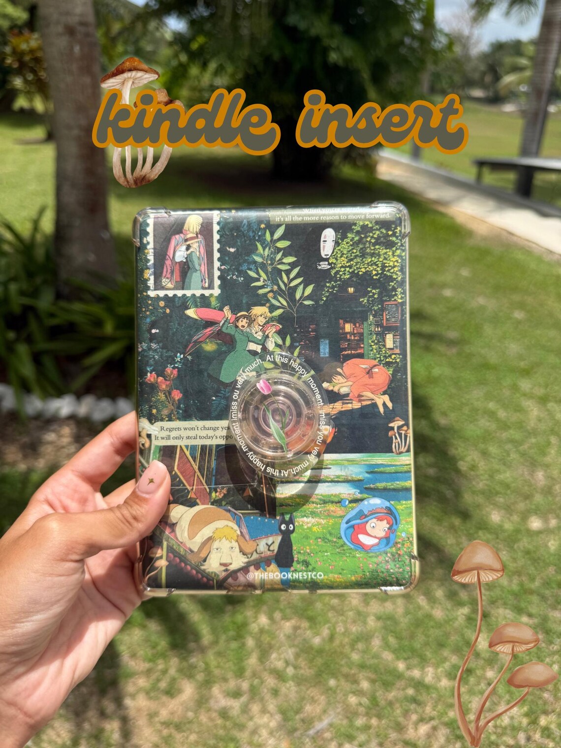 Studio Ghibli Inspired Kindle Insert *PRINTABLE* - Etsy