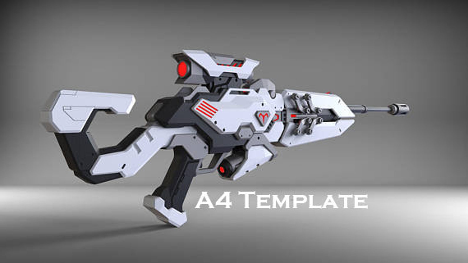 Overwatch Talon Widowmaker's Sniper Rifle Template - Etsy