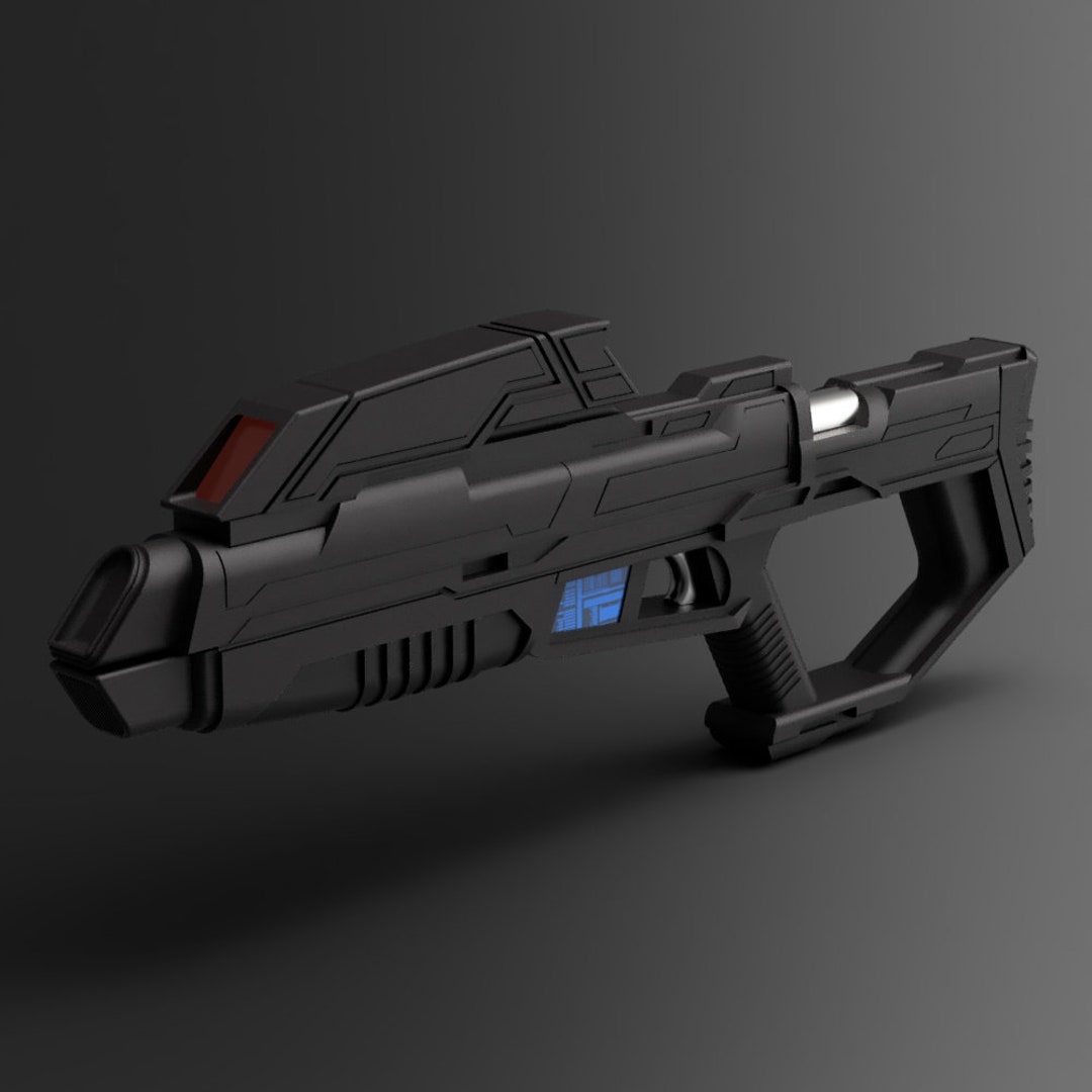 Assault Phaser Rifle From Star Trek Picard 3d Model Etsy