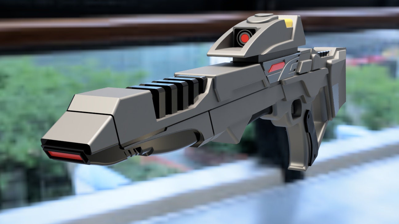 Star Trek Phaser Rifle Type 3A [3D MODEL] - Etsy