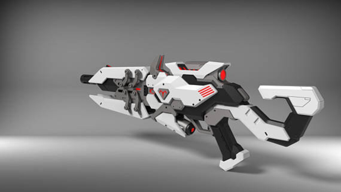 Overwatch Talon Widowmaker's Sniper Rifle Template - Etsy