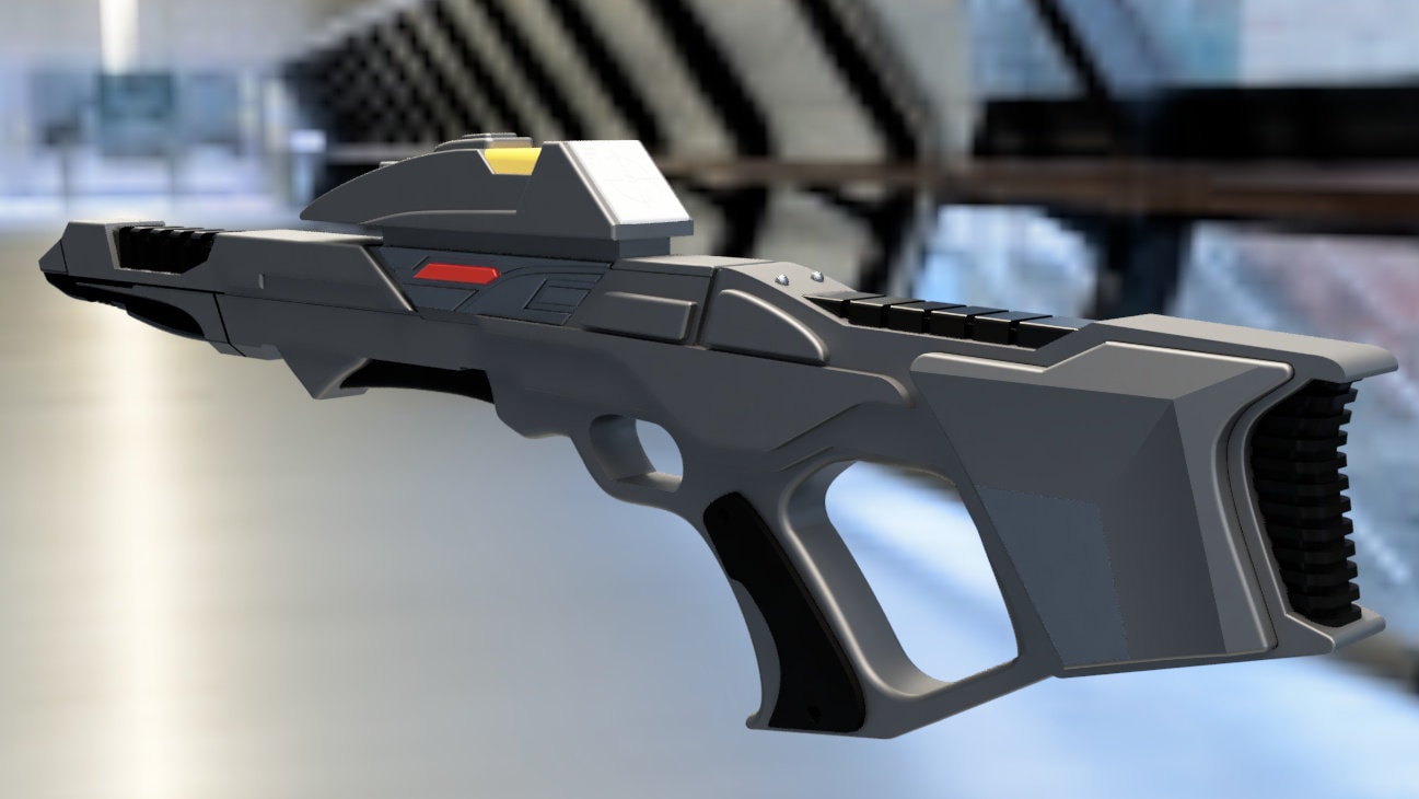 Star Trek Phaser Rifle Type 3A 3D MODEL - Etsy Canada