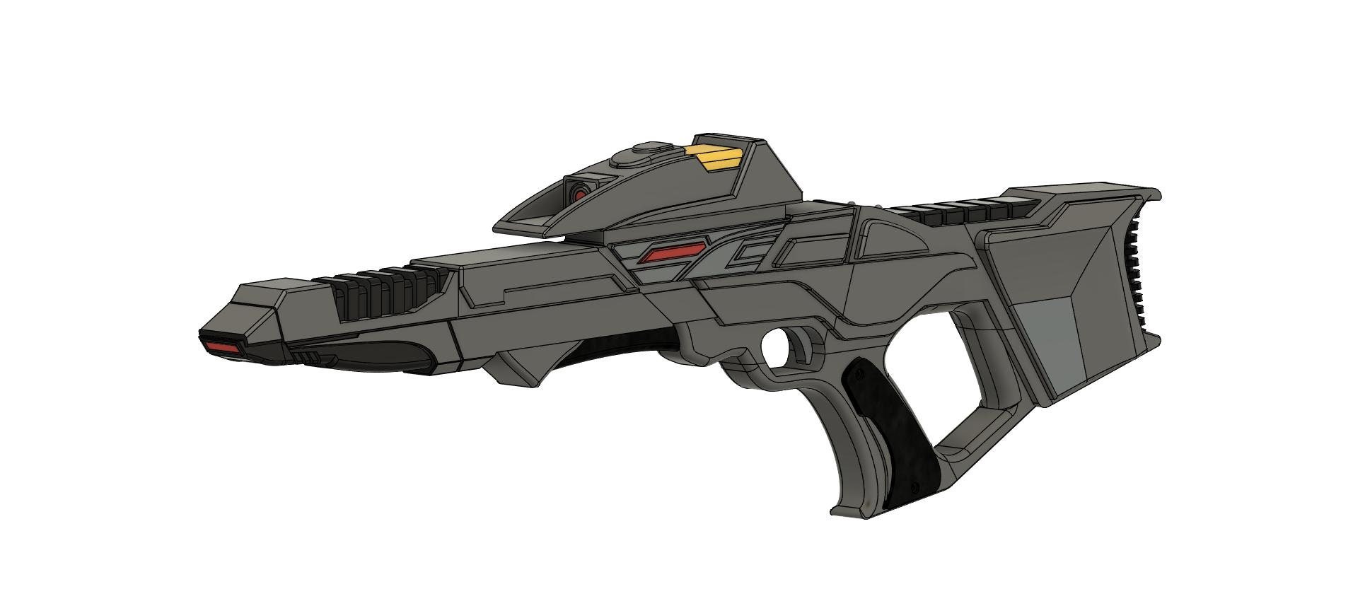 Star Trek Phaser Rifle Type 3A 3D MODEL - Etsy Canada
