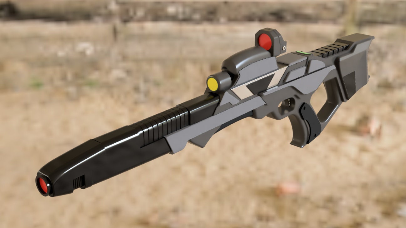 Star Trek Nemesis phaser rifle MODELO 3D - Etsy España