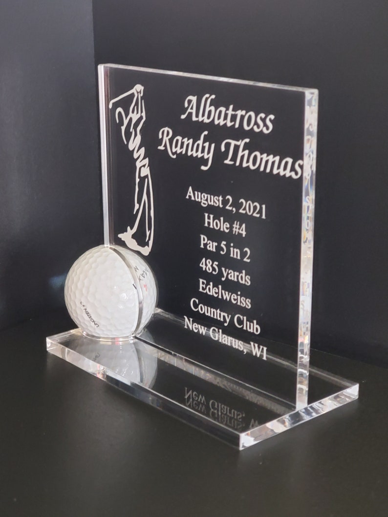Albatross Golf Trophy & Award-small - Etsy