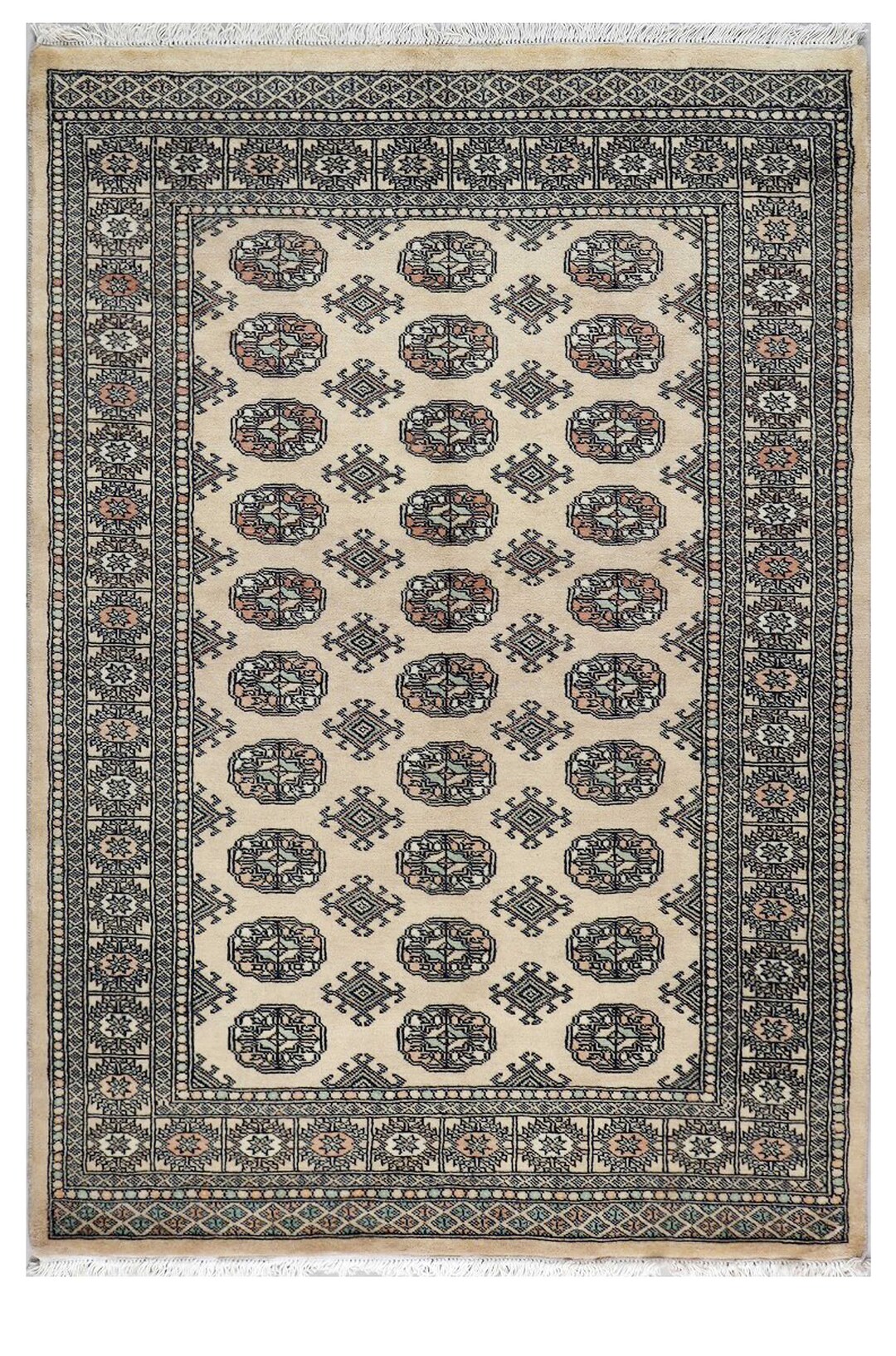 Handmade Pakistan Bokhara Area Rug 180cm X 124cm / 5'11'' X 4'1 ...