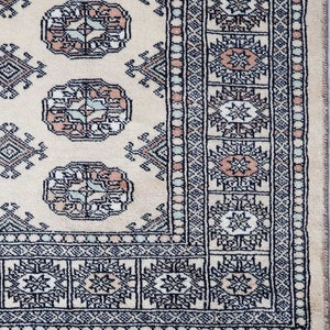 Handmade Pakistan Bokhara Area Rug 180cm X 124cm / 5'11'' X 4'1 ...