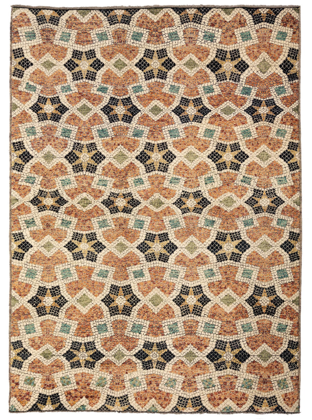 Handmade Afghan Darya Area Rug 295cm X 201cm / 9'8'' X 6'7'' / Wool ...