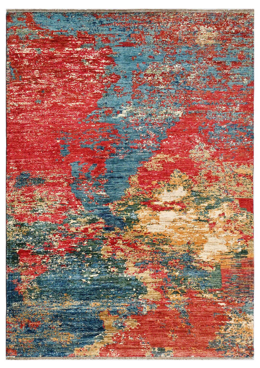 234cm X 163cm / 7'8'' X 5'4'' / Modern Sultan Area Rug / Wool ...