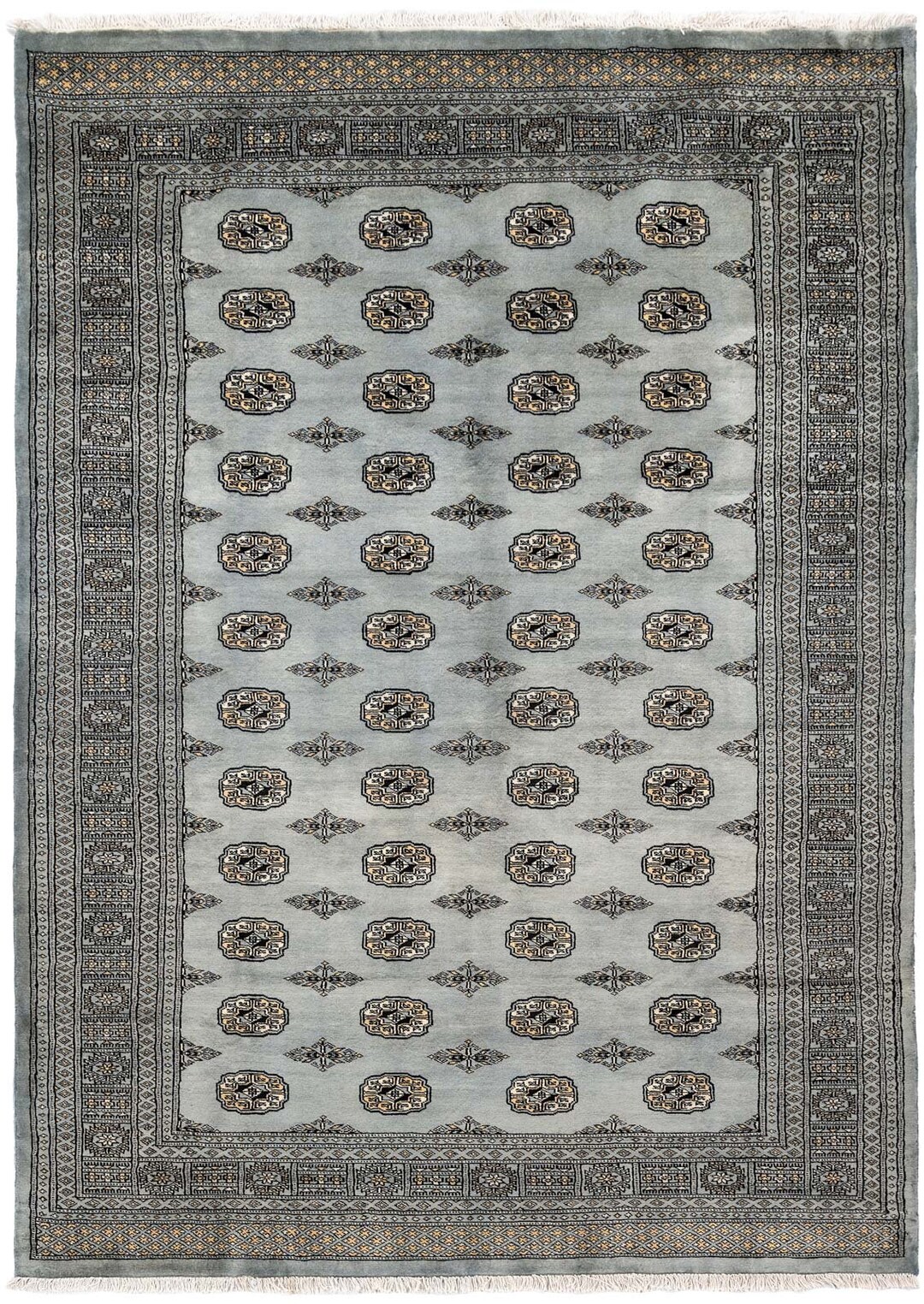Handmade Pakistan Bokhara Rug: 303x199cm / 10ft X 6ft / Merino Wool ...