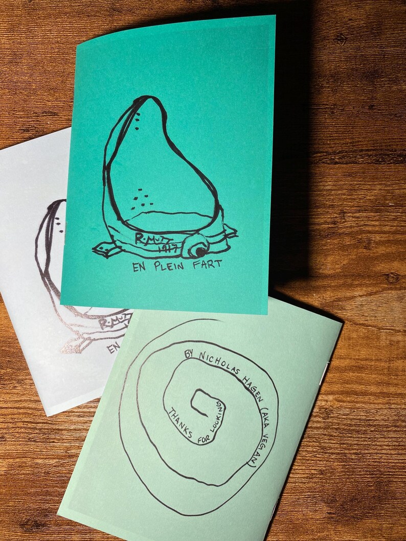 En Plein Fart, a Zine (about Toilets) by Nicholas Hagen SPECIAL EDITION ...