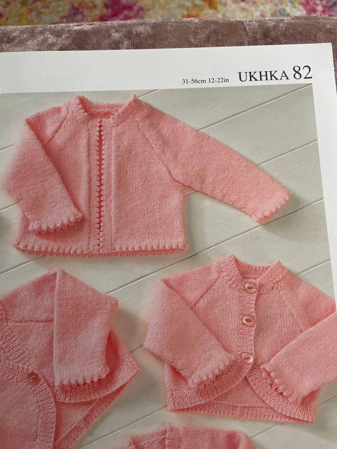 UKHKA 82 Knitting Pattern baby Cardigans Knitting Pattern - Etsy UK