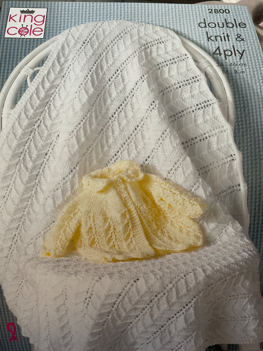 King Cole 2800 Knitting Patterns 4ply & Dk Baby Patterns Baby Matinee ...