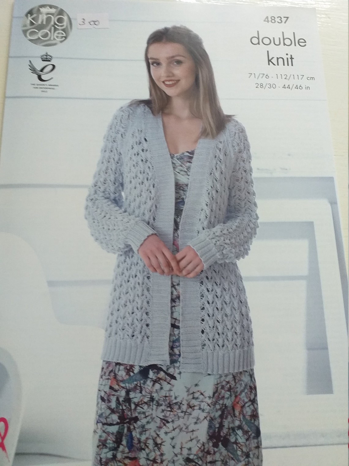 King Cole Knitting Pattern Adult Cardigan Patterns Adult - Etsy