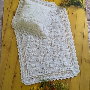 Sirdar snuggly knitting patterns 3806 3D leaf pattern baby | Etsy