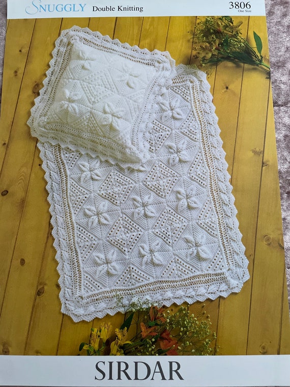 Sirdar snuggly knitting patterns 3806 3D leaf pattern baby | Etsy