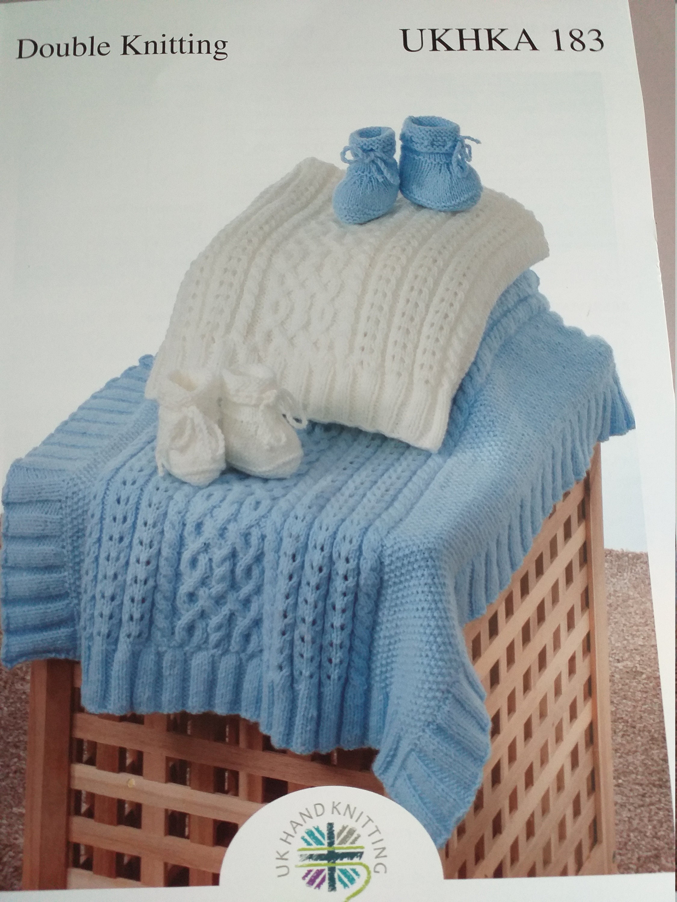 Dk Baby Blanket Pattern aran Style Blanket Nursery Blanket - Etsy UK