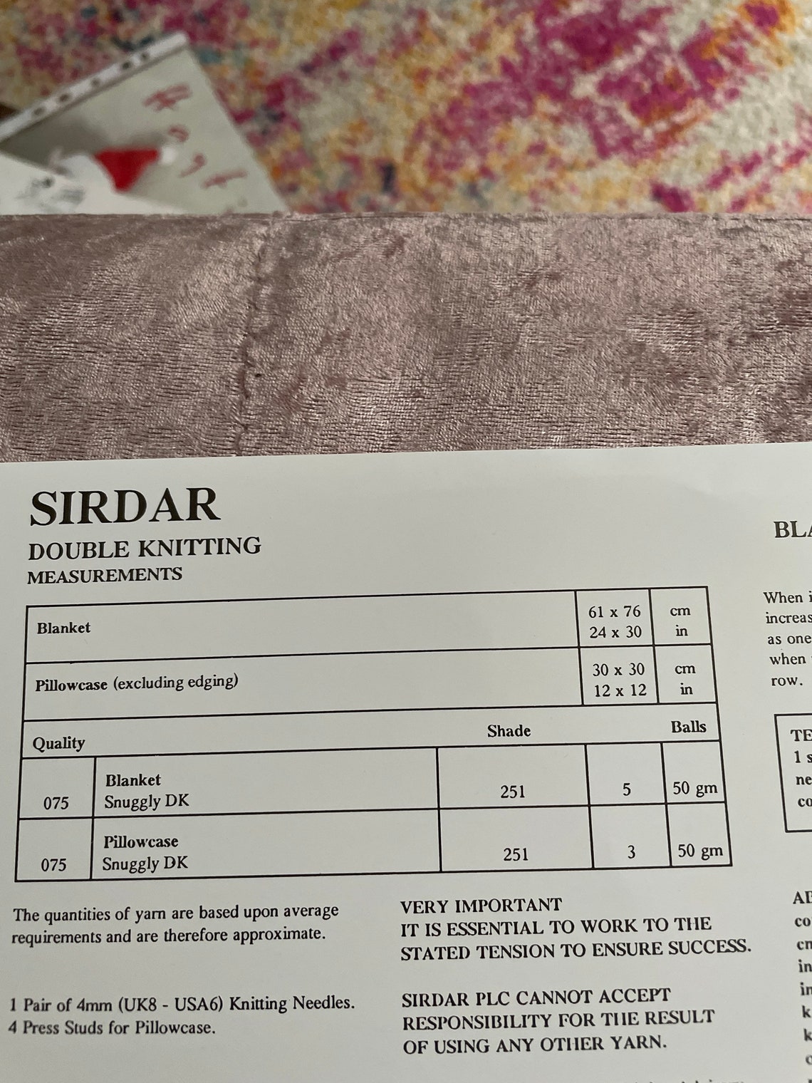 Sirdar snuggly knitting patterns 3806 3D leaf pattern baby | Etsy