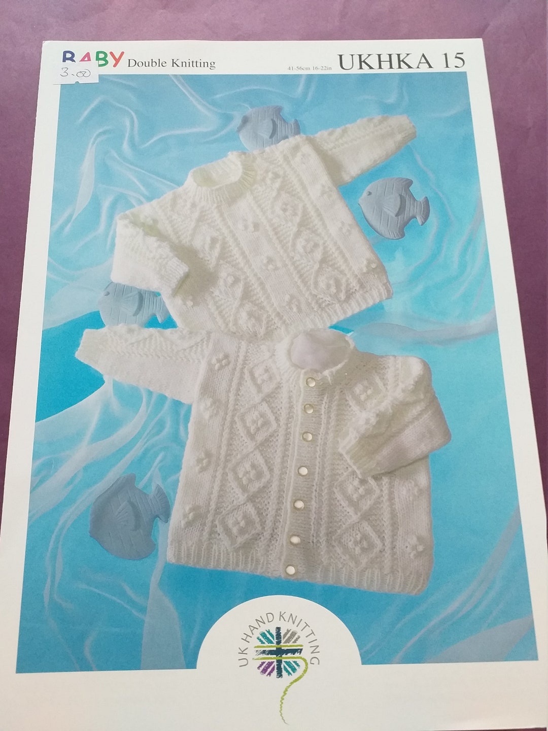 UKHKA Knitting Pattern , Sweater Pattern , Baby Cardigan Knitting ...
