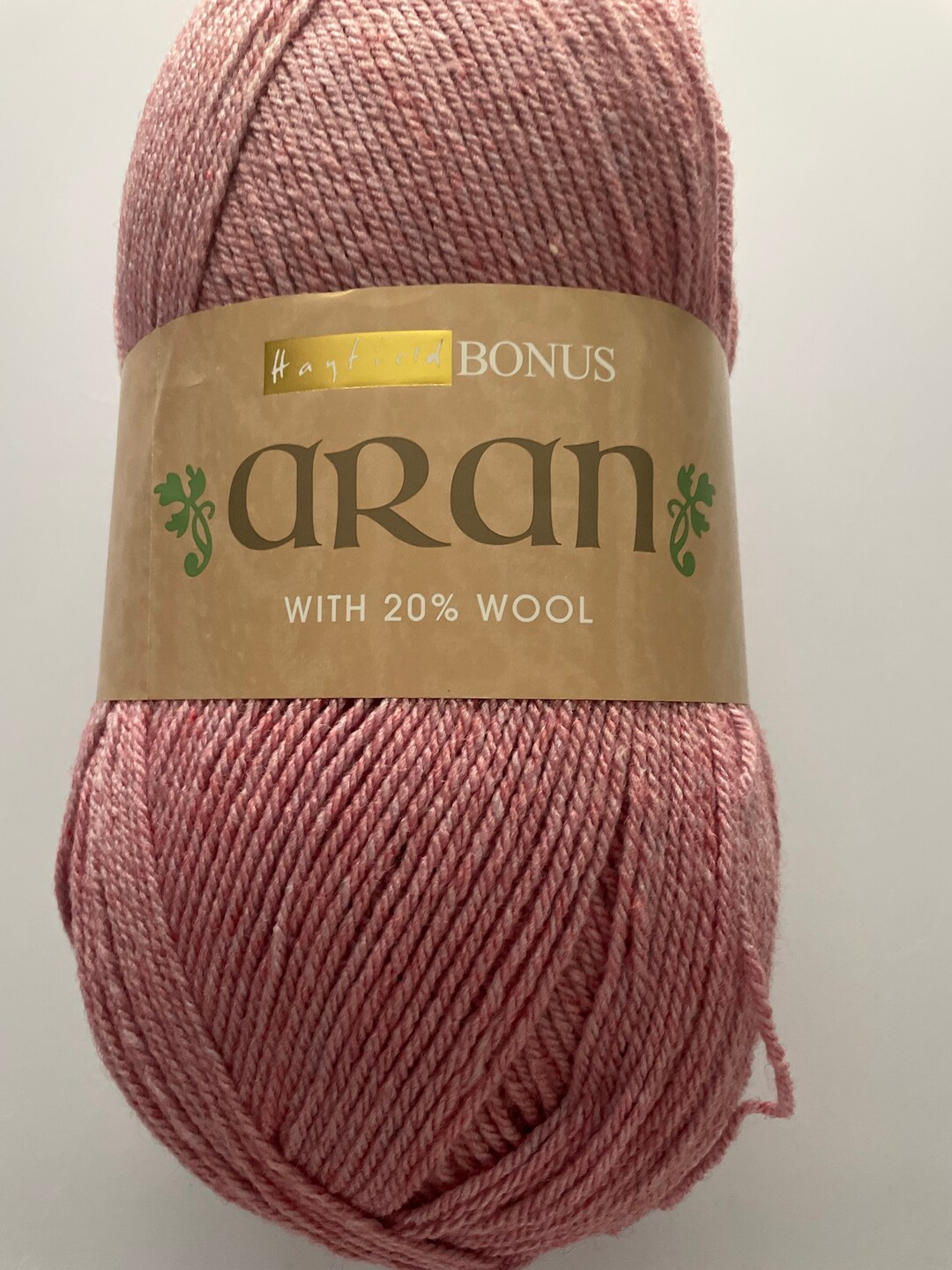 Tudor Rose Aran Tweed Wool: 20% Wool, 400g Ball - Etsy